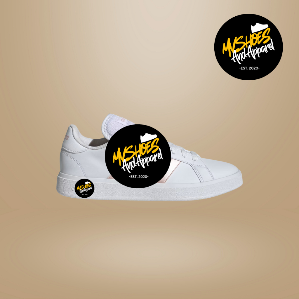 (MV SHOES) GRND CRT TD SHOES WHITE PINK ID1192 | Shopee Philippines