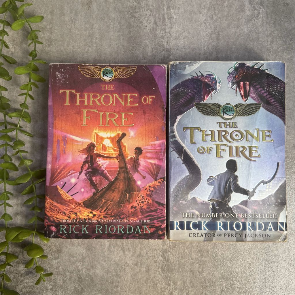The Throne of Fire | The Kane Chronicles #2 | Percy Jackson by Rick ...
