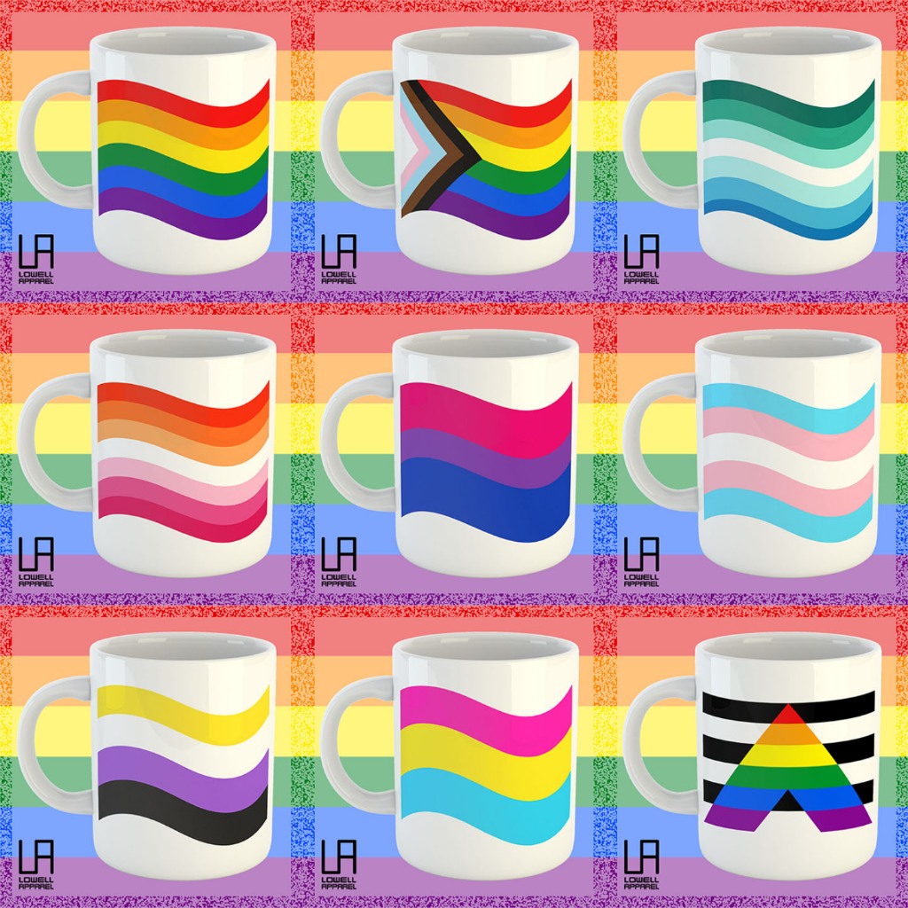 Pride Flags LGBTQ Progress Ally Mug Gift Souvenir Collection Giveaway ...