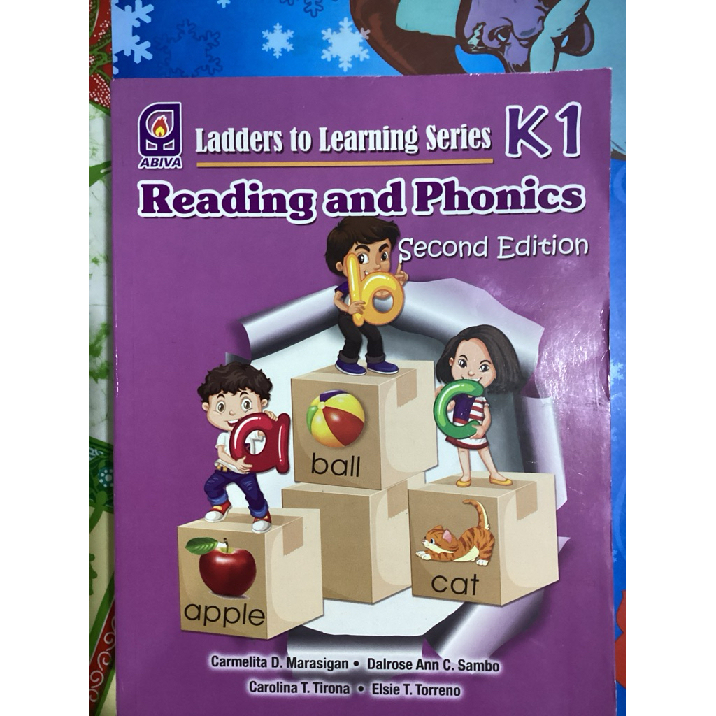 Ladders to Learning Series ( Reading and Phonics) k1 2nd ed. | Shopee ...
