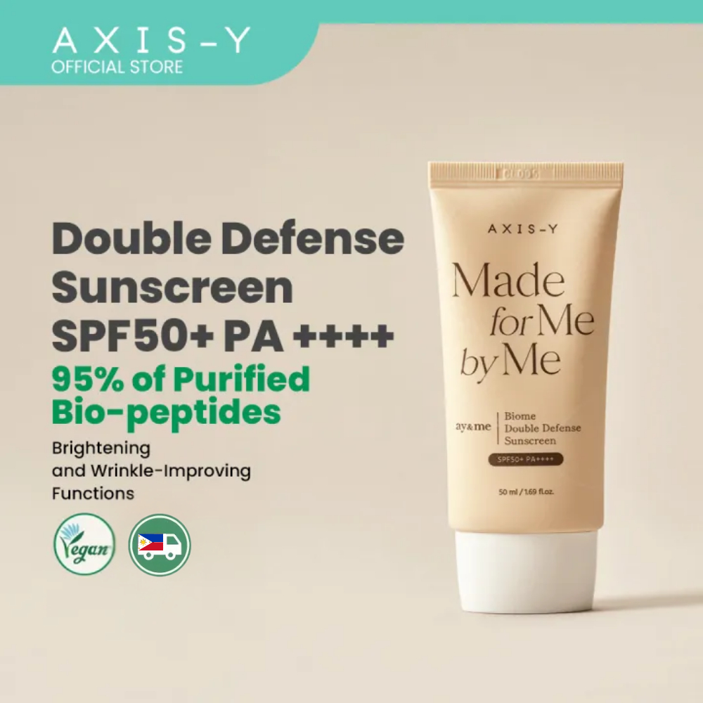 [AXIS-Y OFFICIAL] Biome Double Defense Sunscreen SPF50+ PA++++ 50ml ...