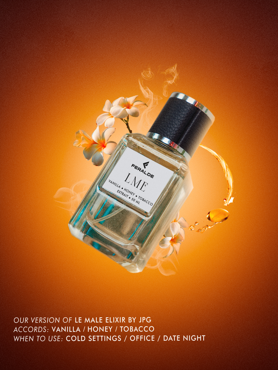 LME - EXTRAIT DE PARFUM BY FERALDE PERFUME (LE MALE ELIXIR) | Shopee ...