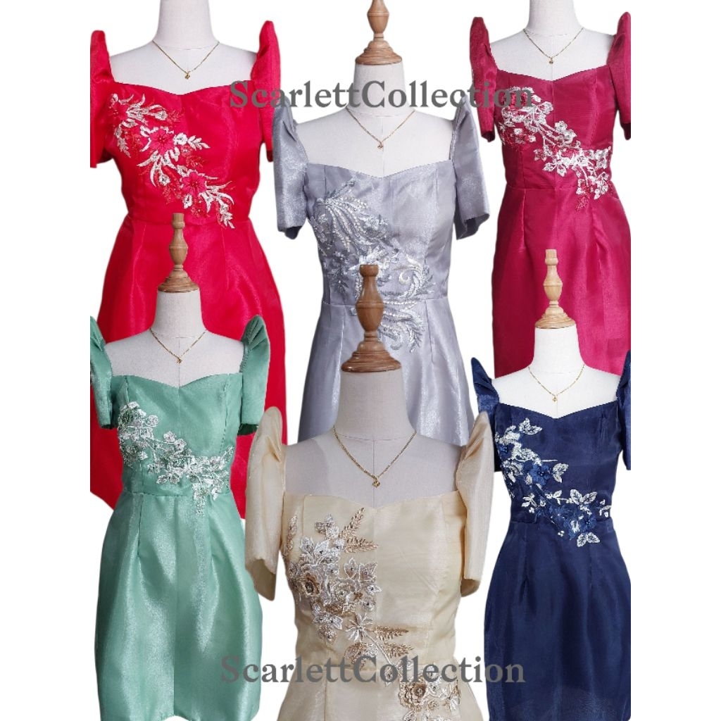New Meztisa Filipiniana-All colors | Shopee Philippines