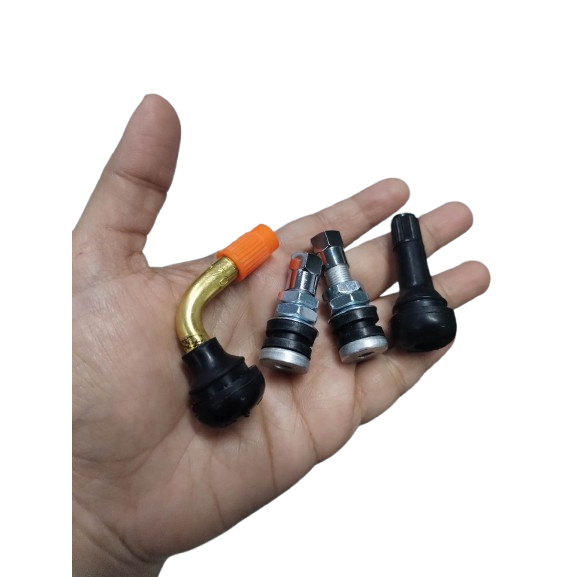 Motorcycle Pito Tubeless Straight Type Short / Long and Bent Valve 1 pc ...