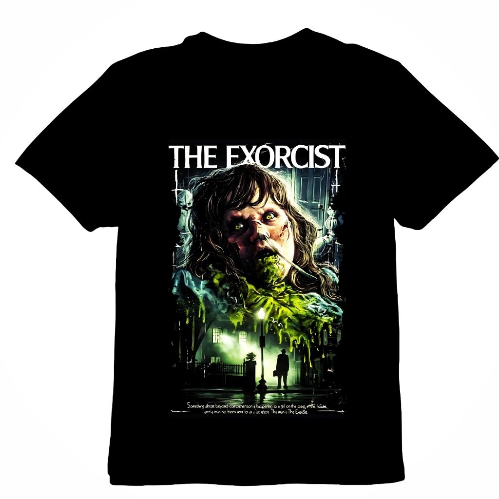 HORROR MOVIE TSHIRT - Exorcist | Shopee Philippines