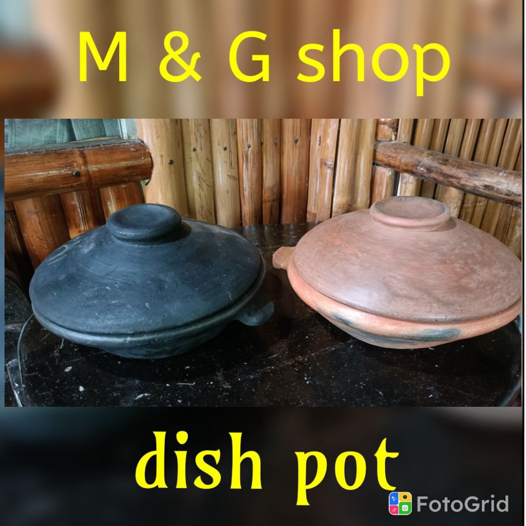 palayok dish pot or sisig pot (hand made) | Shopee Philippines