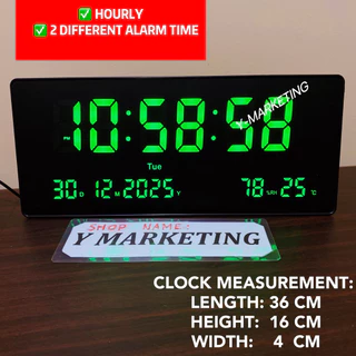 digital wall clock - Best Prices and Online Promos - Jul 2025 | Shopee ...