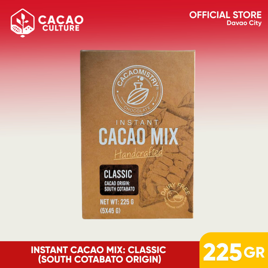 Cacao Culture |Cacao Mistry Classic Instant Cacao Drink Box 5x45g ...