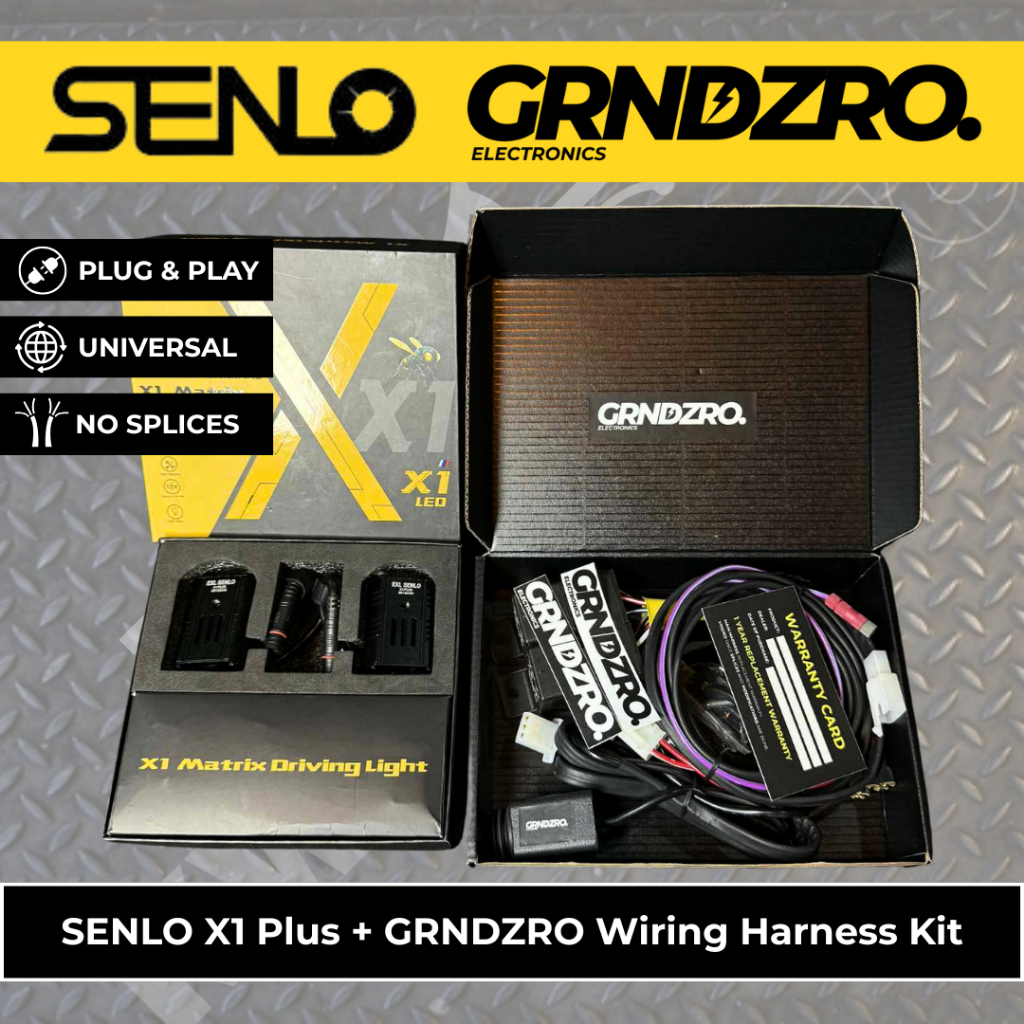 SENLO X1 PLUS with GRNDZRO harness kit | Shopee Philippines