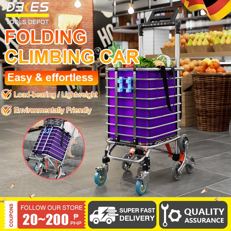 Large capacity multifunctional small cart, portable folding small cart ...