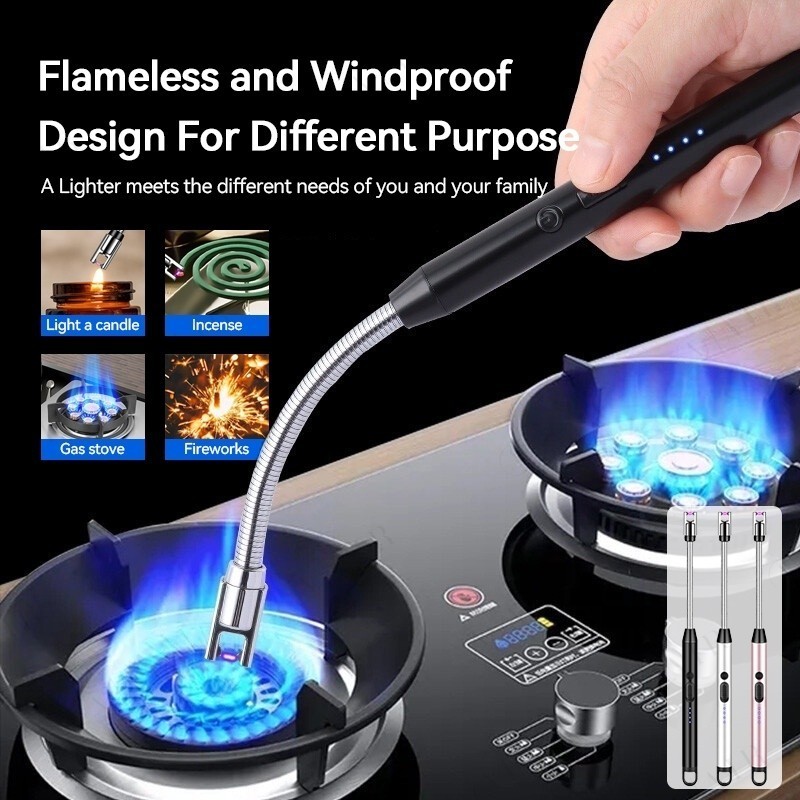 Rechargeable Lighter Electric Igniter Candle Igniter USB Type C ...