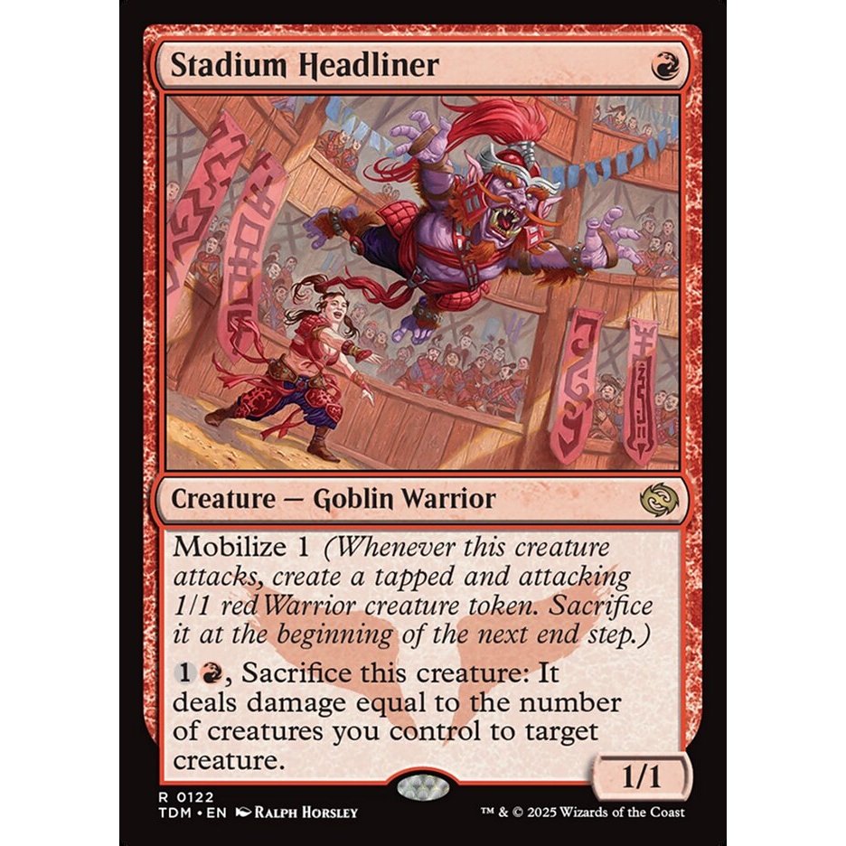 Stadium Headliner (MTG - Tarkir: Dragonstorm) | Shopee Philippines