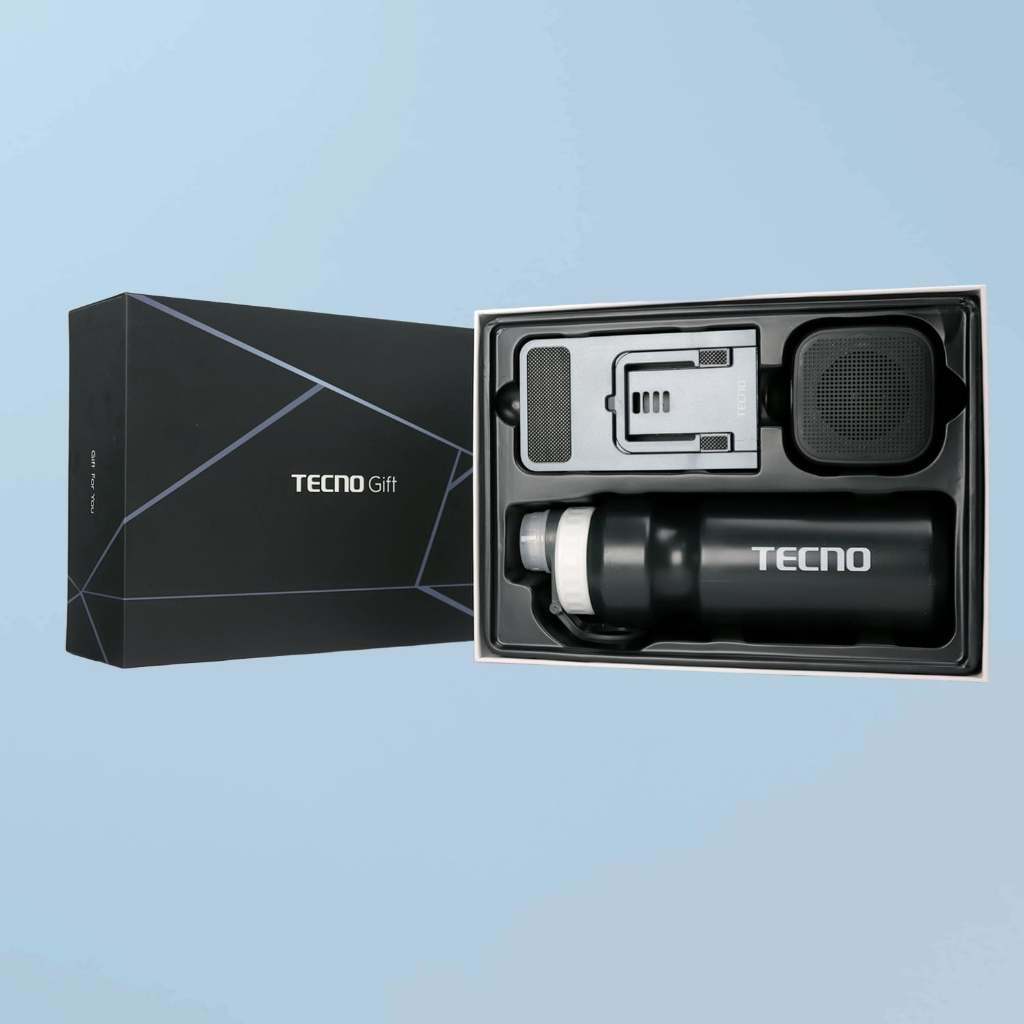 [FREE ONLY - DONT CHECK-OUT] TECNO GIFT BOX (WATER TUMBLER + PHONE ...