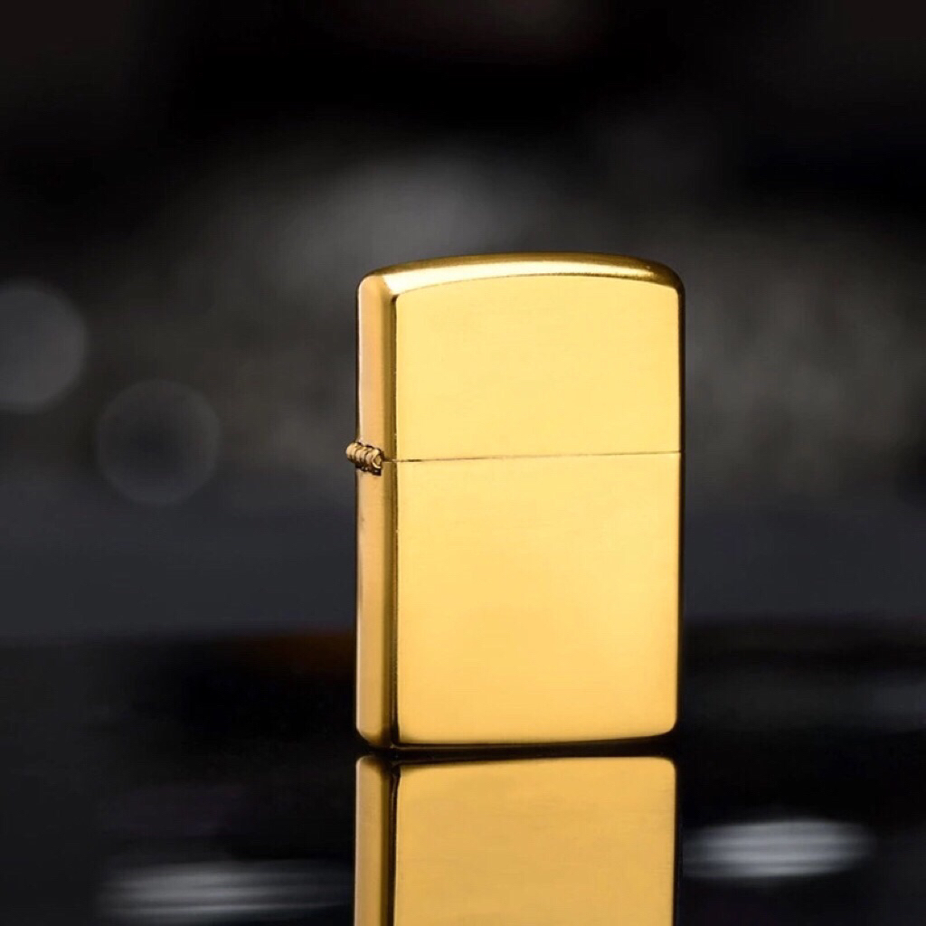 GOLD REFILLABLE KEROSENE FLUID LIGHTER FUJI ZIPPO Fluid Refill, Flint ...