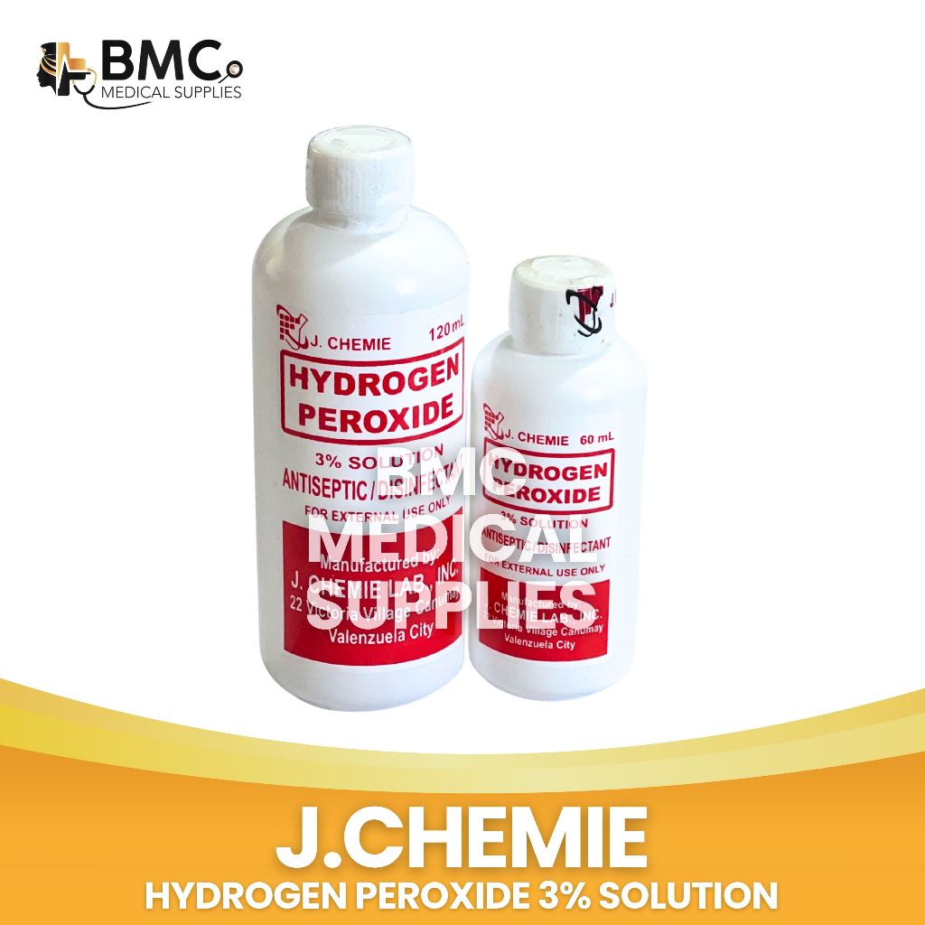 J. Chemie | Hydrogen Peroxide 3% Solution Disinfectant | Shopee Philippines