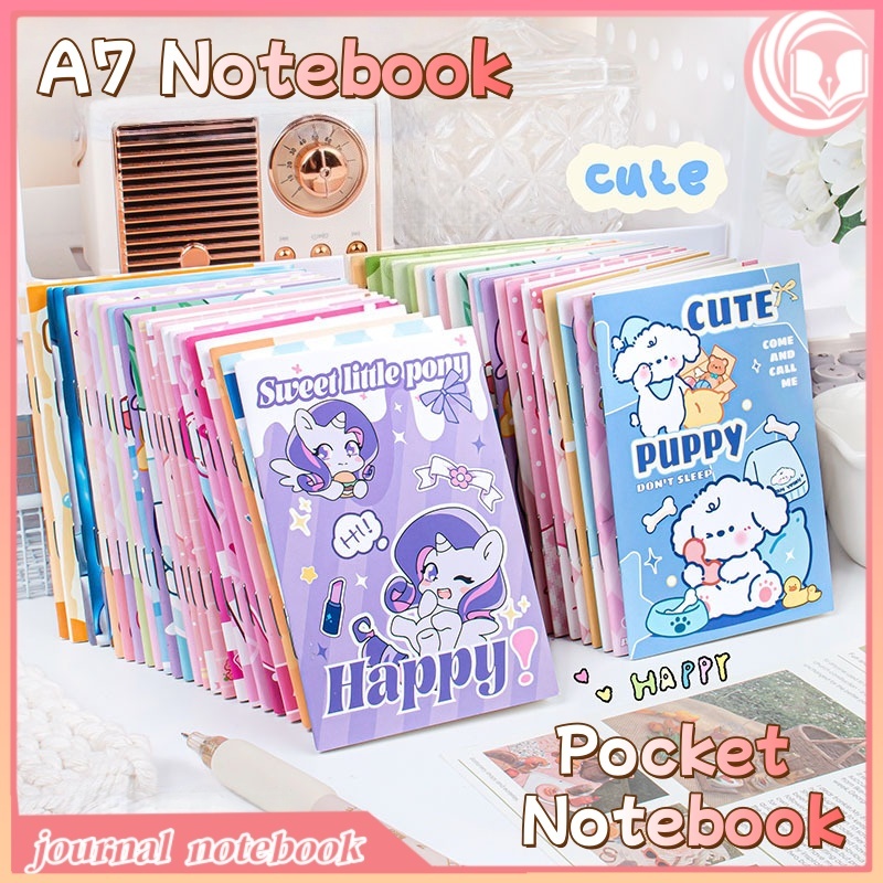 Cute Mini Notebook Cartoon Diary Notepad Portable Soft Copy School ...