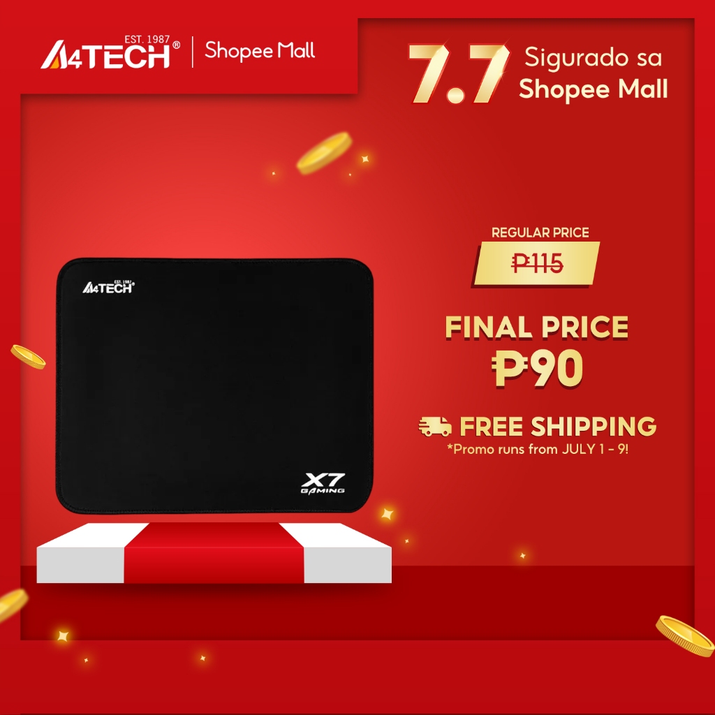 A4Tech AP-20S Fine Knit Edges Fabric Mouse Pad | Shopee Philippines