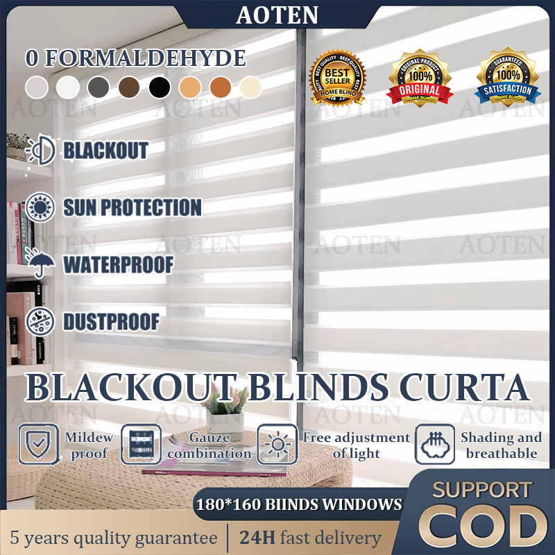 180*160CM Blackout blinds venetian blinds width zebra roller blinds ...