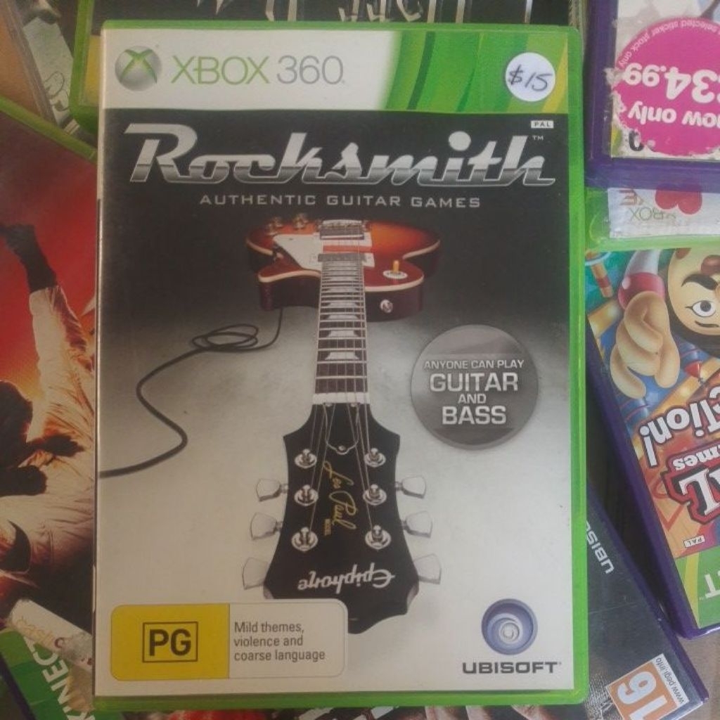 Rocksmith Xbox 360 game | Shopee Philippines