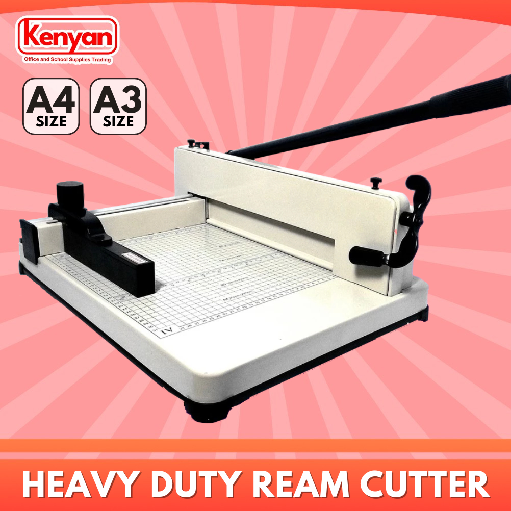 OFFICOM Ream Cutter A4 / A3 Size Heavy Duty Sharp Guillotine Paper ...