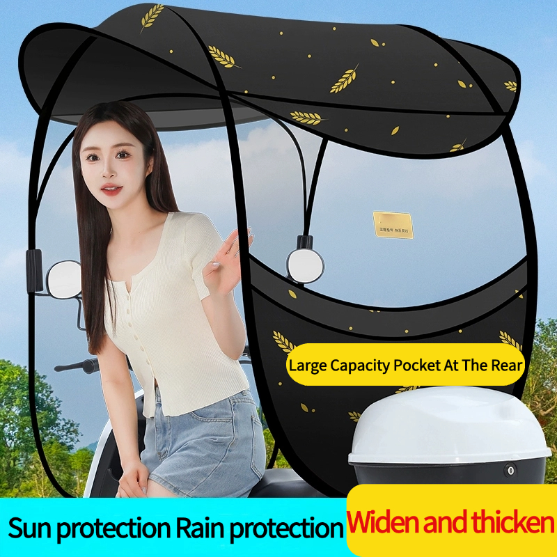 Universal Protective Gear Electric V11 Car Canopy Motorcycle Awning ...