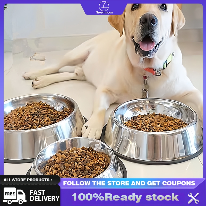 dog bowl dog plate dog bowl stainless dog food bowl stainless pet bowl ...