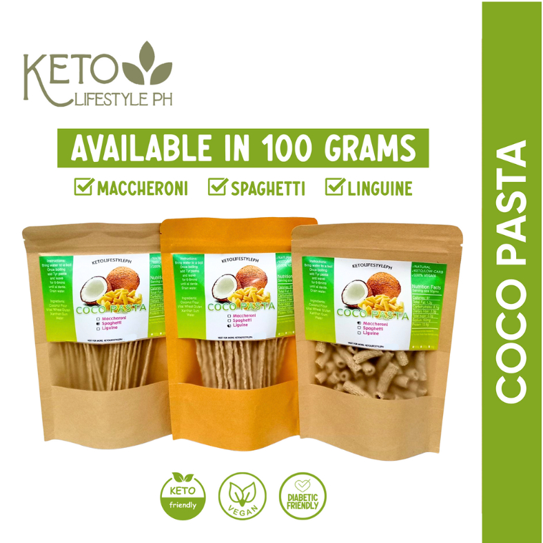 Keto Vegan Coco Pasta 100grams | Shopee Philippines