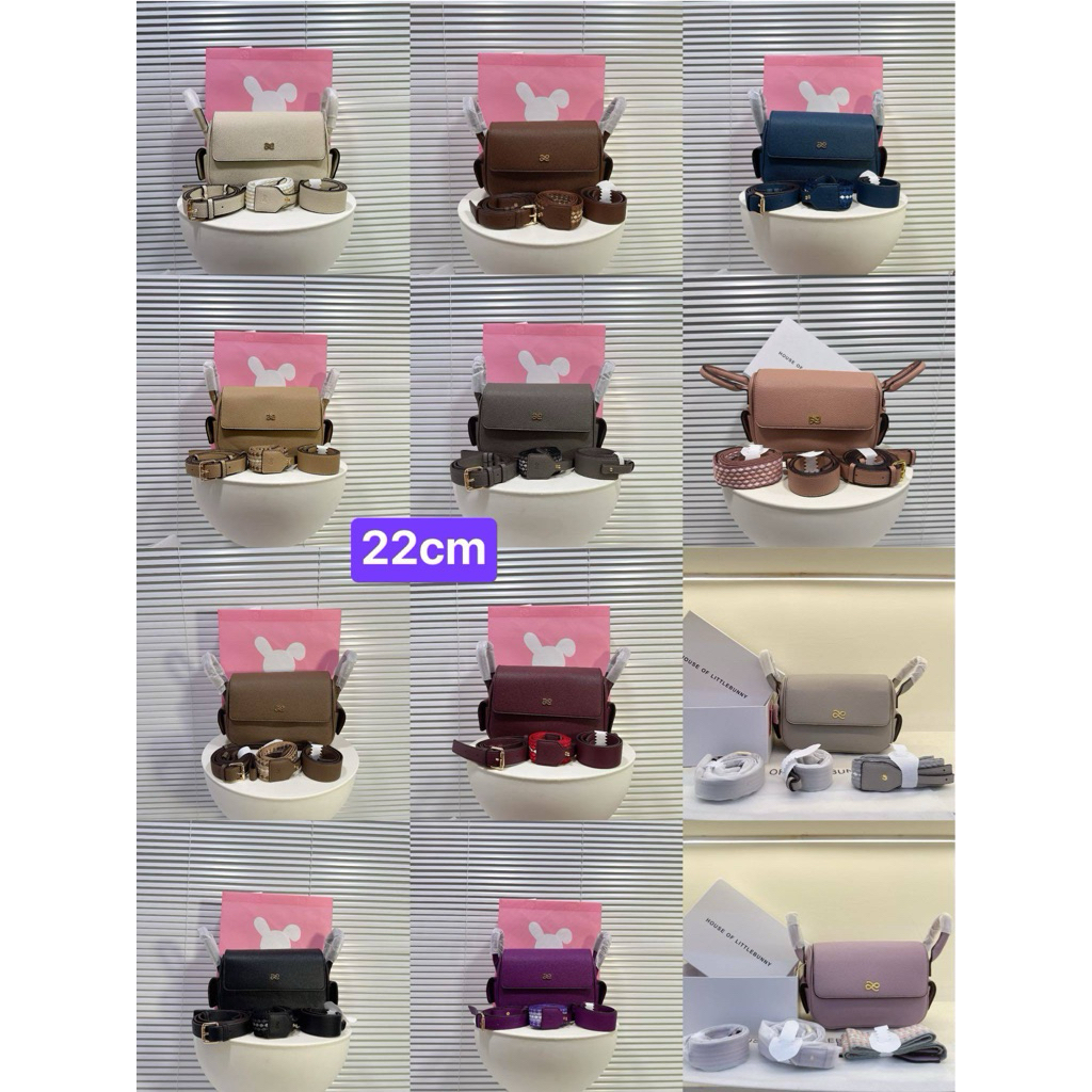 HOLB TREASURE 22CM 3 STRAP WITH BOX ECOBAG 2025 new Thai internet ...