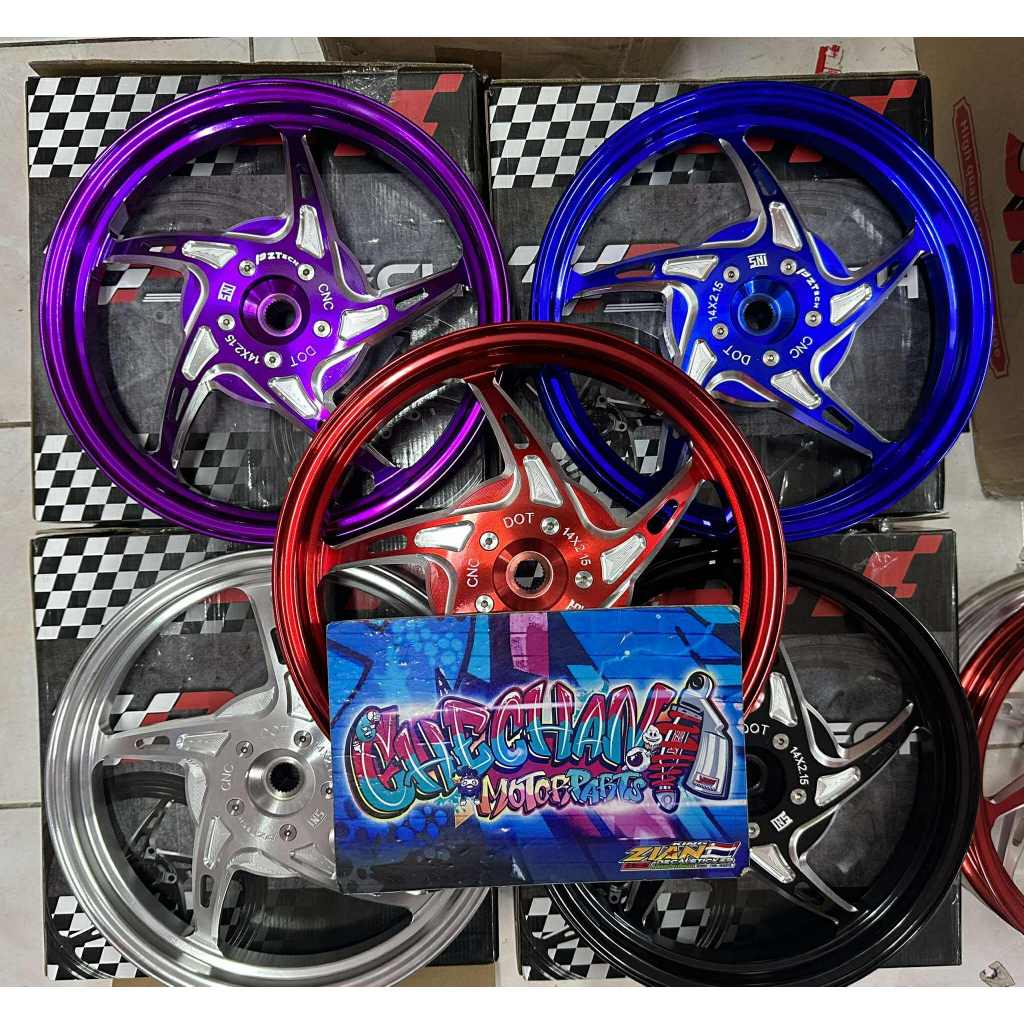 CNC PZTECH MAGS HONDA CLICK 125/150 INDO CONCEPT | Shopee Philippines