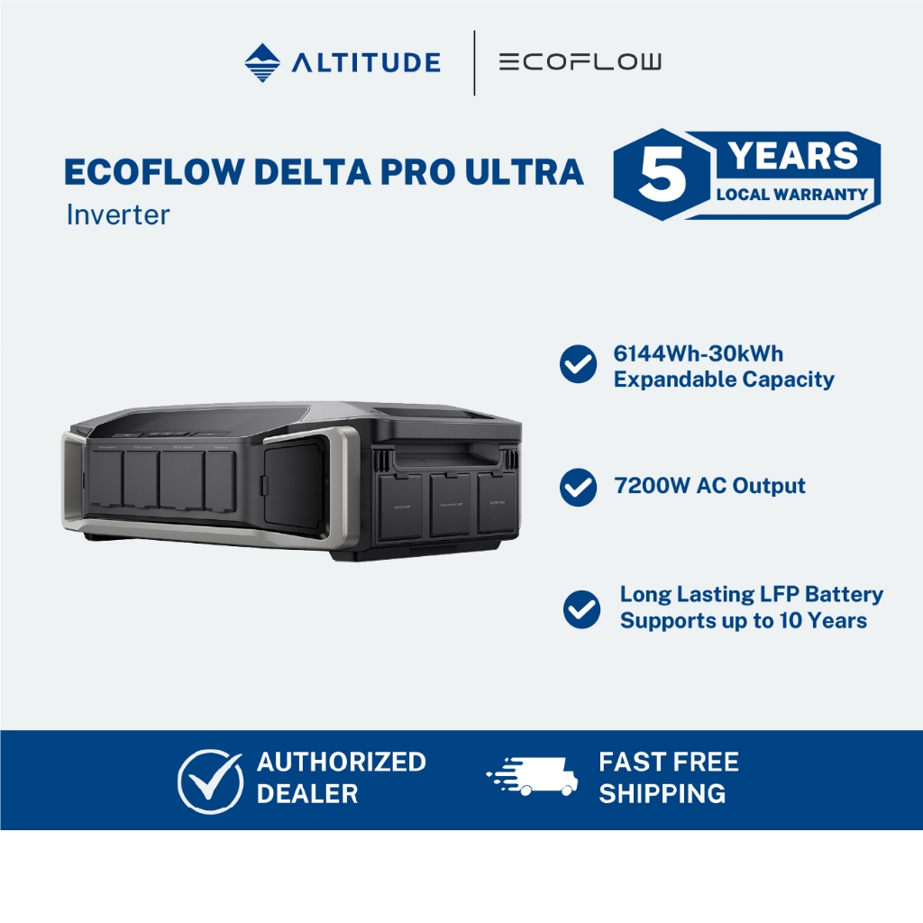 EcoFlow Delta Pro Ultra Portable Power Station | Shopee Philippines