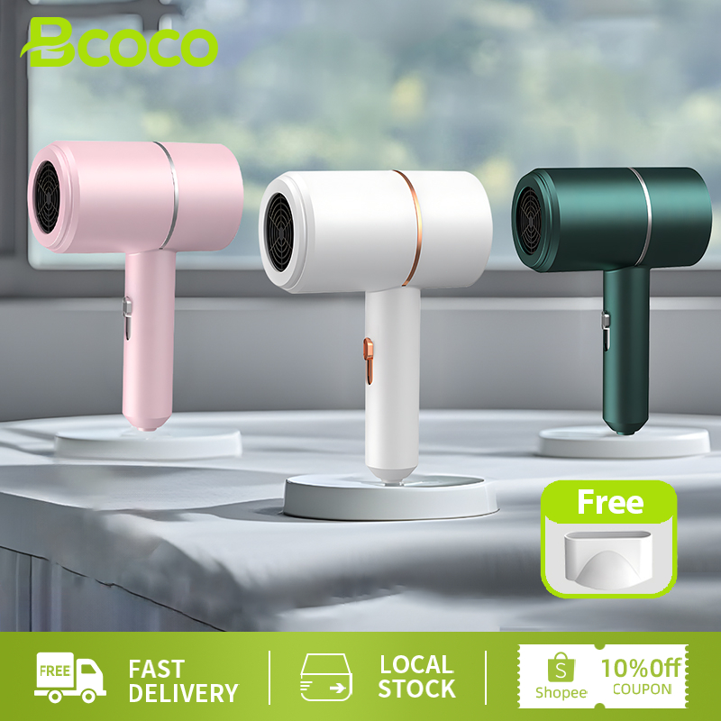 Bcoco Blower Hair Dryer and straightener Foldable Electric Hair Blower ...