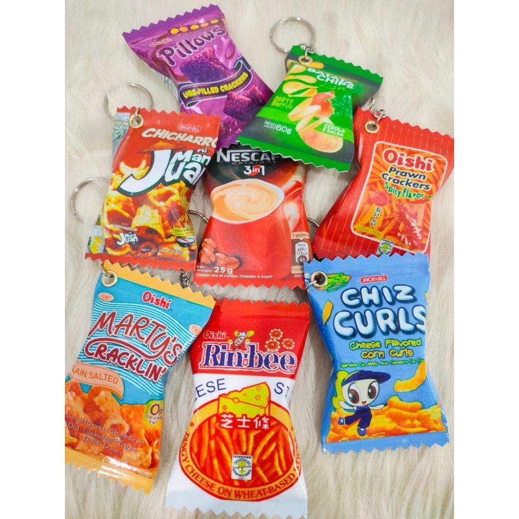 Mini Trinkets/ Keychain – Snack Bag Designs (Local & International ...