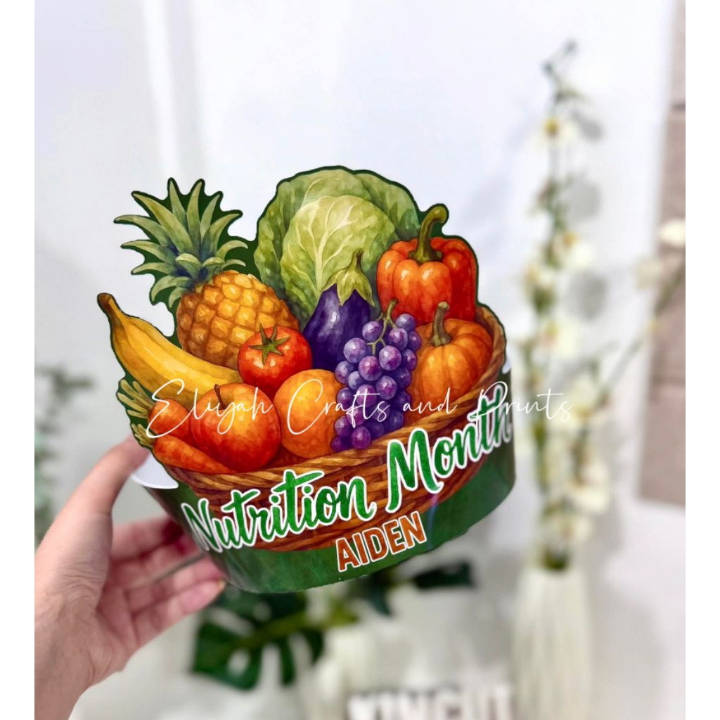 NUTRITION MONTH HEADDRESS | Shopee Philippines