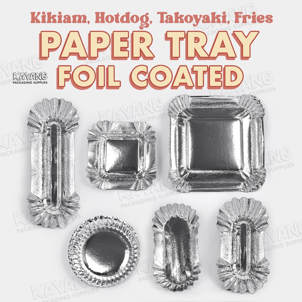 Kikiam / Takoyaki / Hotdog / Fishball / Siomai Paper Plate (Small ...