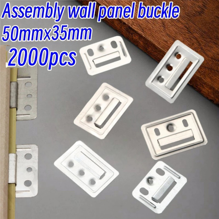 2000pcs Wall Cladding Clip/Wpc Wall Fluted Panel Clip/fluted panel clip ...