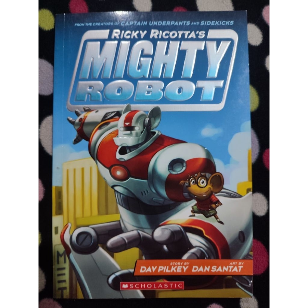 Kalibruhan :Ricky Ricotta: Mighty Robot book series (kids) (dav pilkey ...