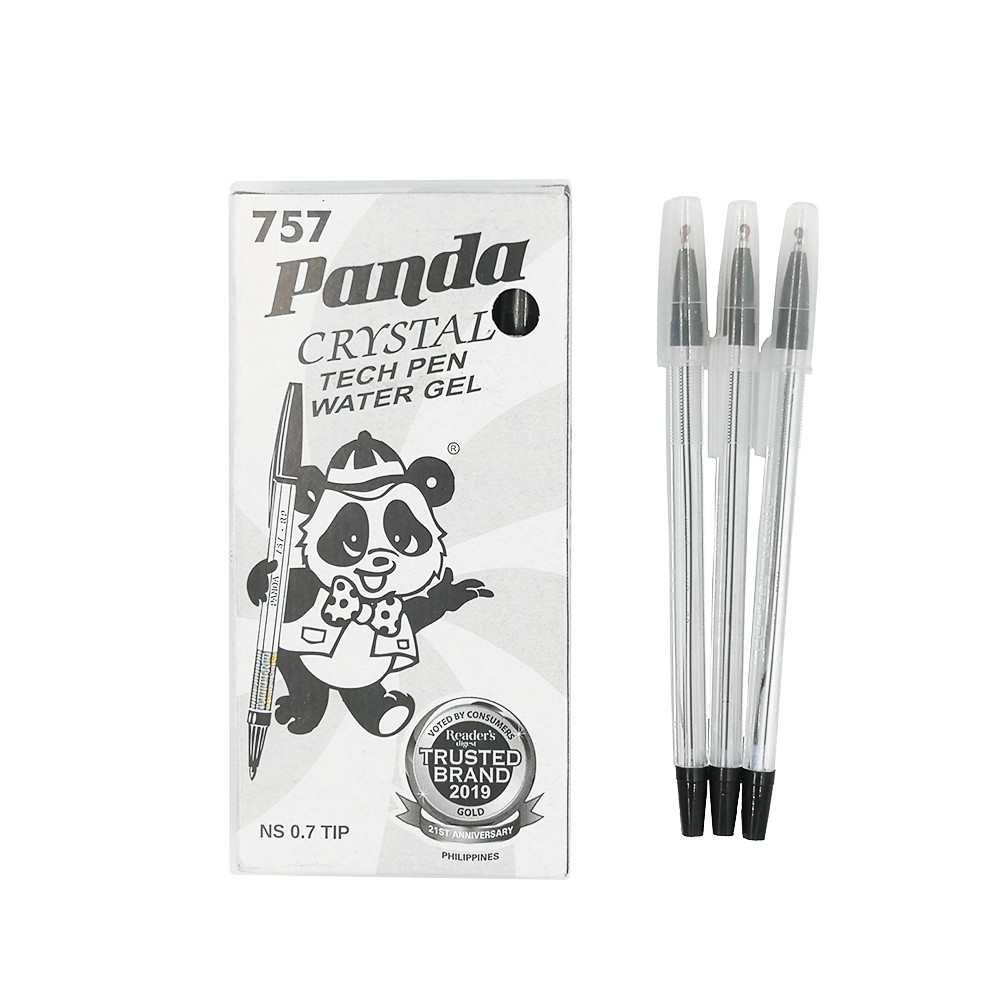 Panda Ballpen Water Gel Pen Ball Pen 25 pcs Per Box | Shopee Philippines