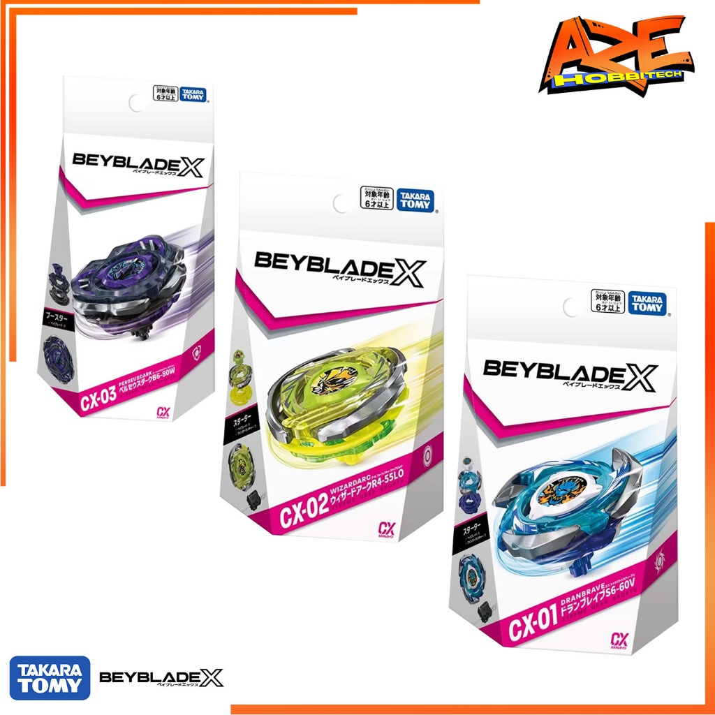 Beyblade X CX-01, CX-02, CX-03 CX-07 Takara Tomy BBX CX01 CX02 CX03 CX07 | Shopee Philippines