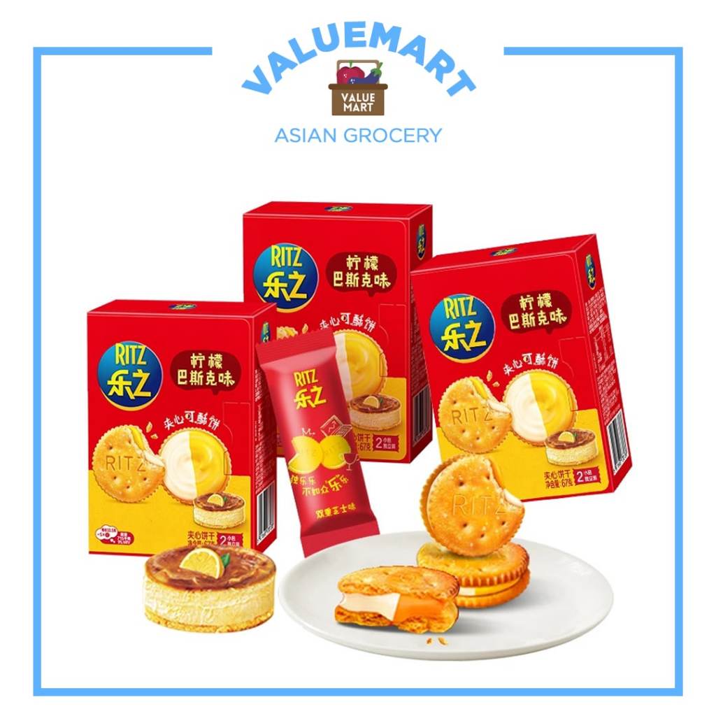 Ritz Mini Cheese Biscuit Sandwich Snack Baon for School Kids (Double ...