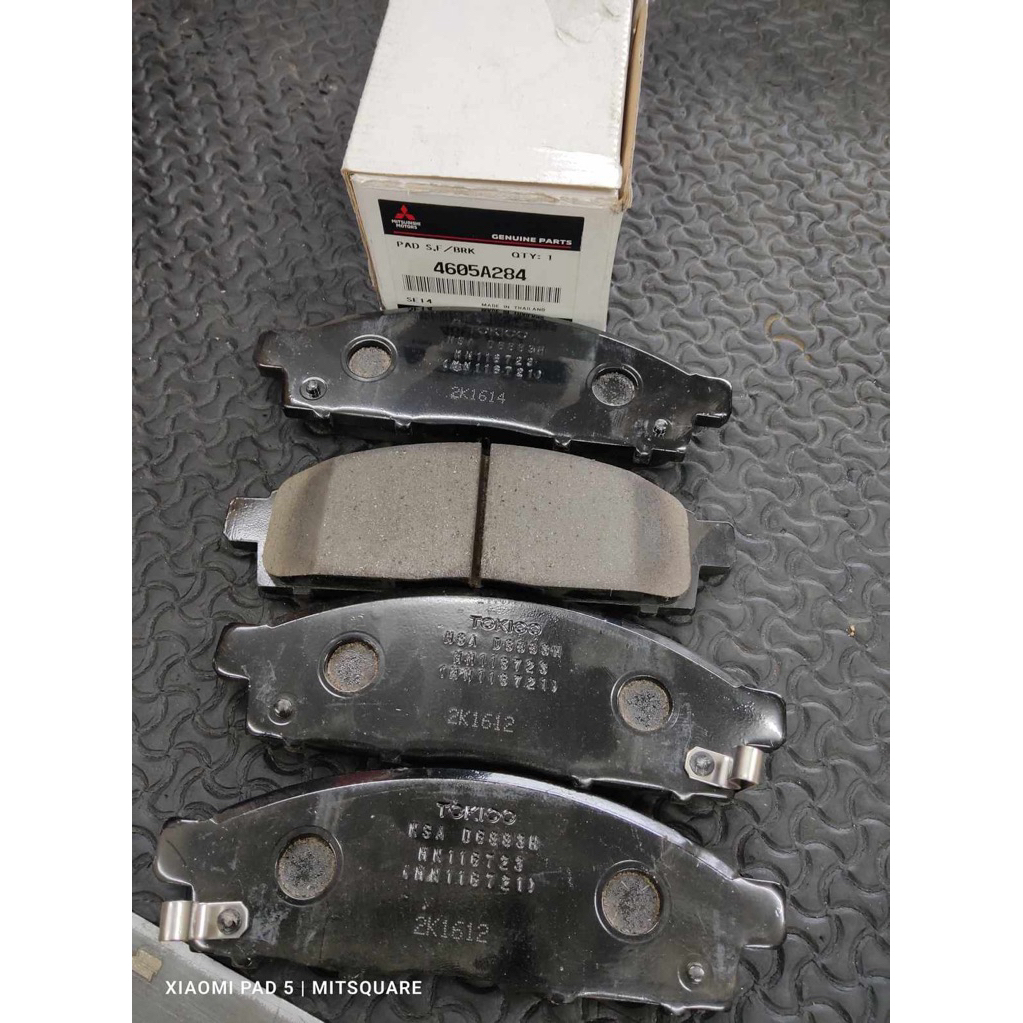 Brake pad Montero Gen 2 Original Mitsubishi 4605A284 | Shopee Philippines