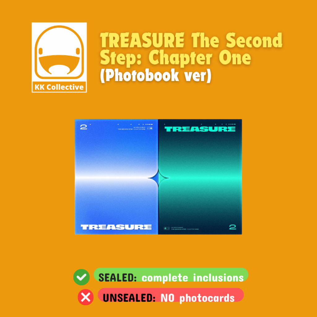 TREASURE The Second Step: Chapter One (Photobook ver) | Shopee Philippines