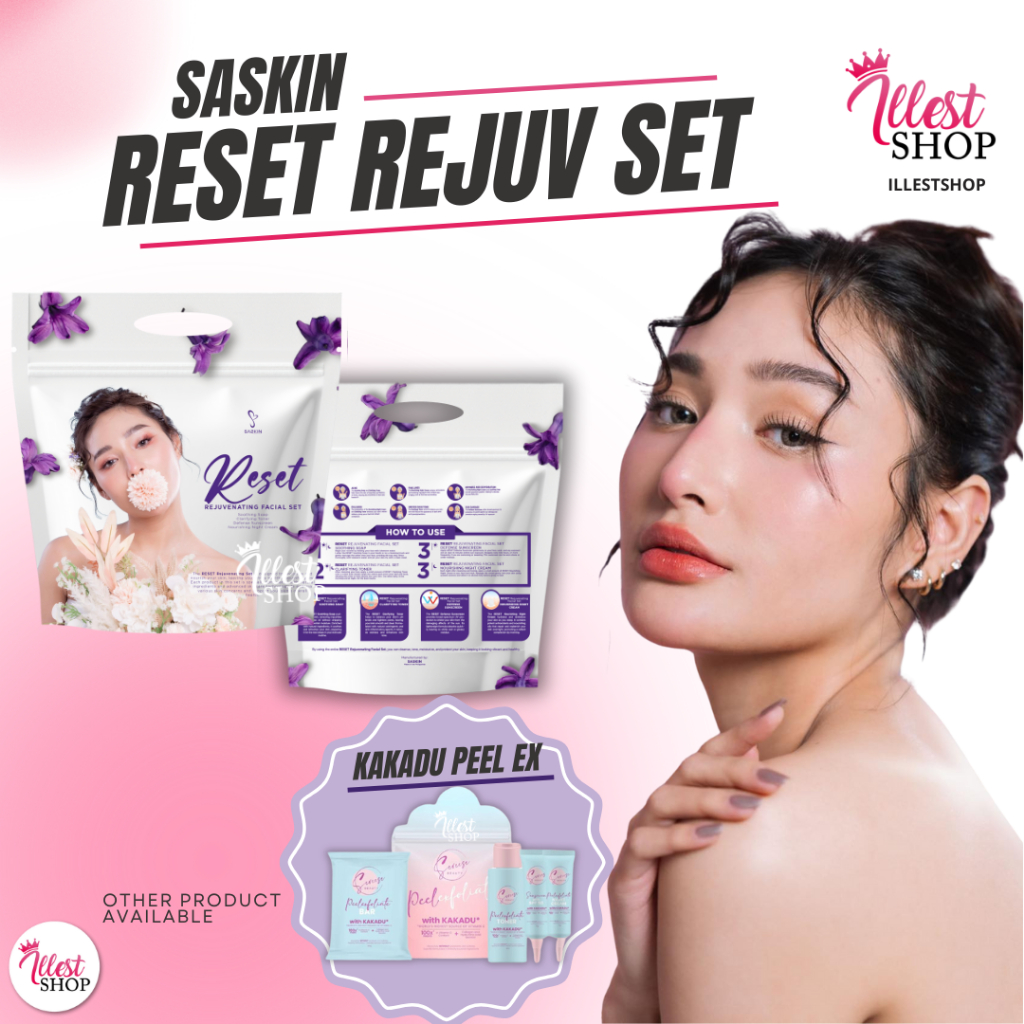 SASKIN RESET (REJUVENATING FACIALSET) | Shopee Philippines