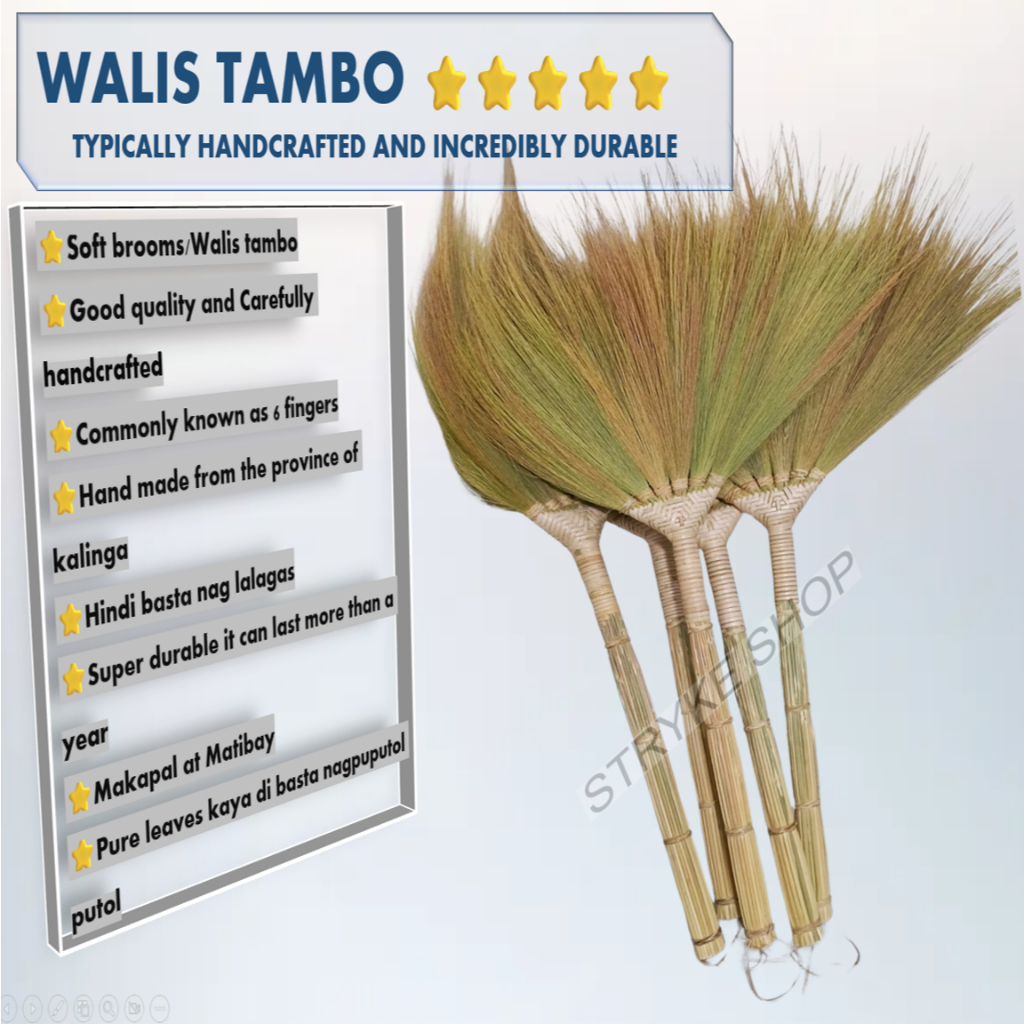 WALIS TAMBO / Soft Broom Typically made From Province of Kalinga ...