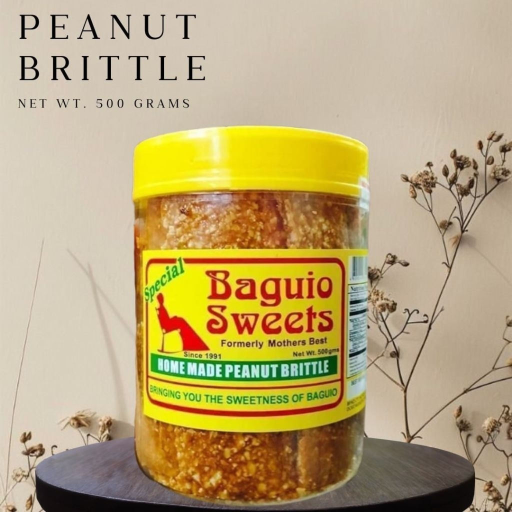 Baguio Sweets Peanut Brittle Made in Baguio | Shopee Philippines