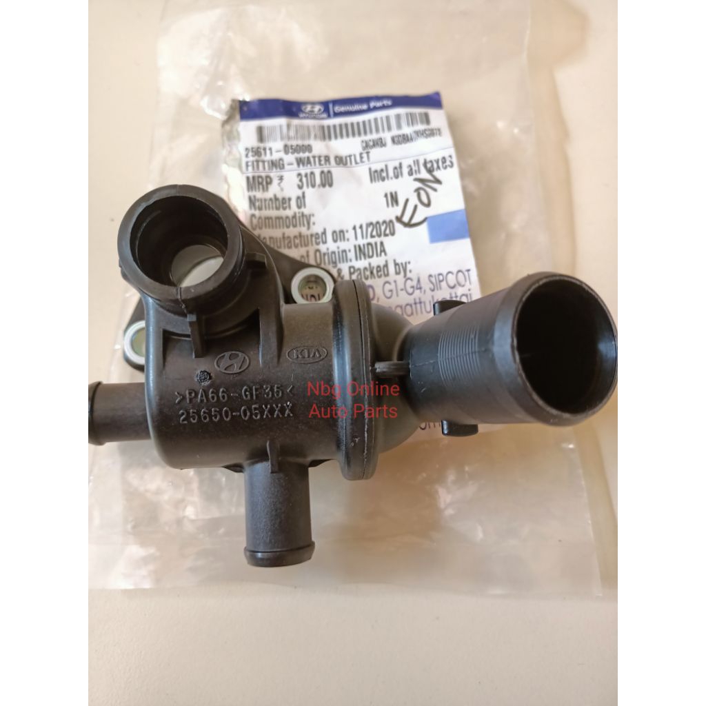 GENUINE WATER OUTLET FOR HYUNDAI EON 2012-2019 HYUNDAI I10 2007-13 KIA ...