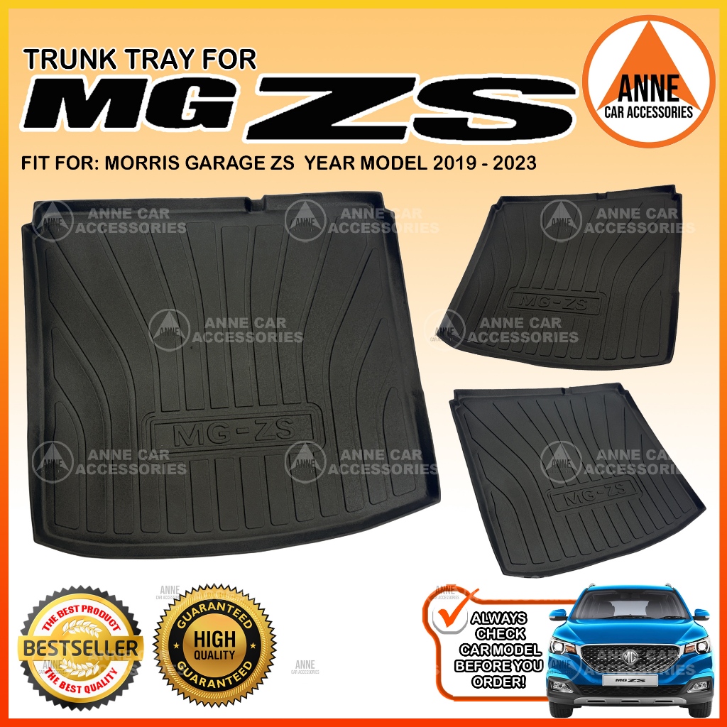 MG ZS 2019 - Onwards Trunk Tray / Cargo Trunk Tray / Cargo Matting OEM ...