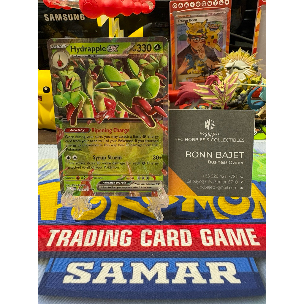 Pokemon TCG - HYDRAPPLE ex 011/131 Double Rare - Prismatic Evolutions | Shopee Philippines