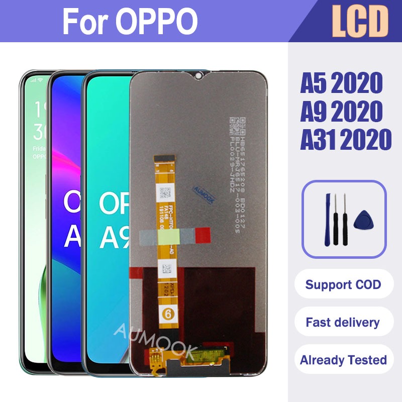 LCD For OPPO A5 A9 A31 2020 LCD Display CPH1931 CPH1959 Touch Screen ...