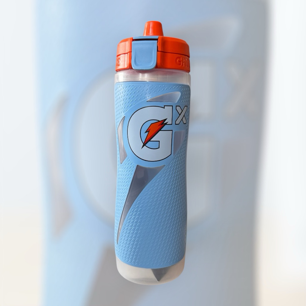 Gatorade Gx Hydration System, Non-Slip Gx Squeeze Bottles Neon Blue, 30 ...