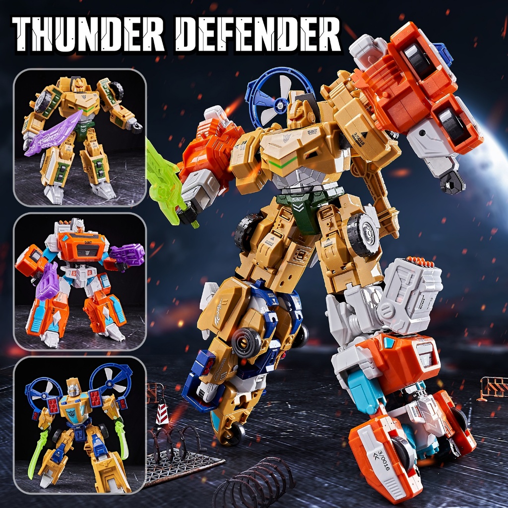 3IN1 Transformers Deformation Robot for Kids Big Novelty Stress Relief ...